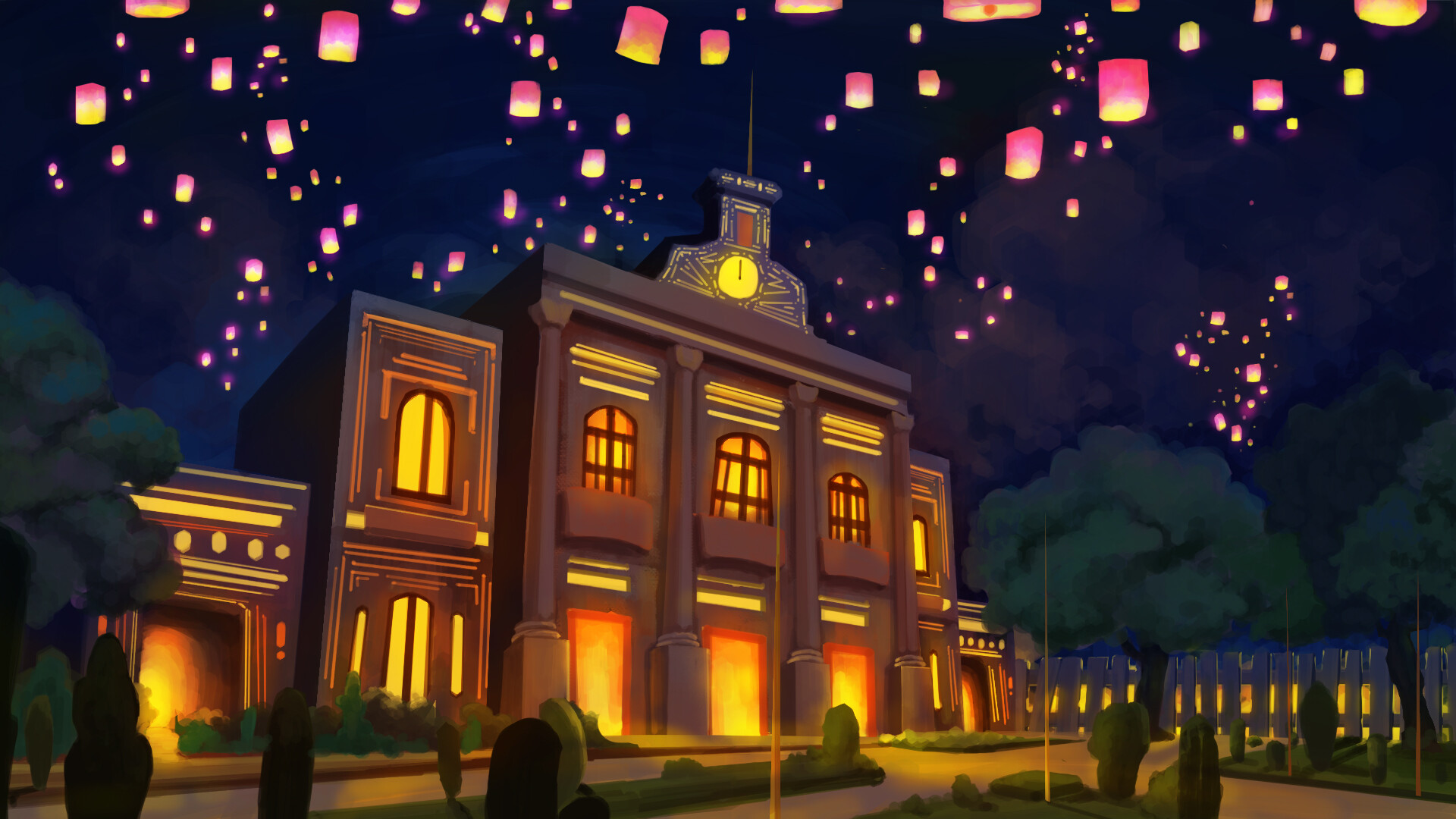 ArtStation - Night Castle