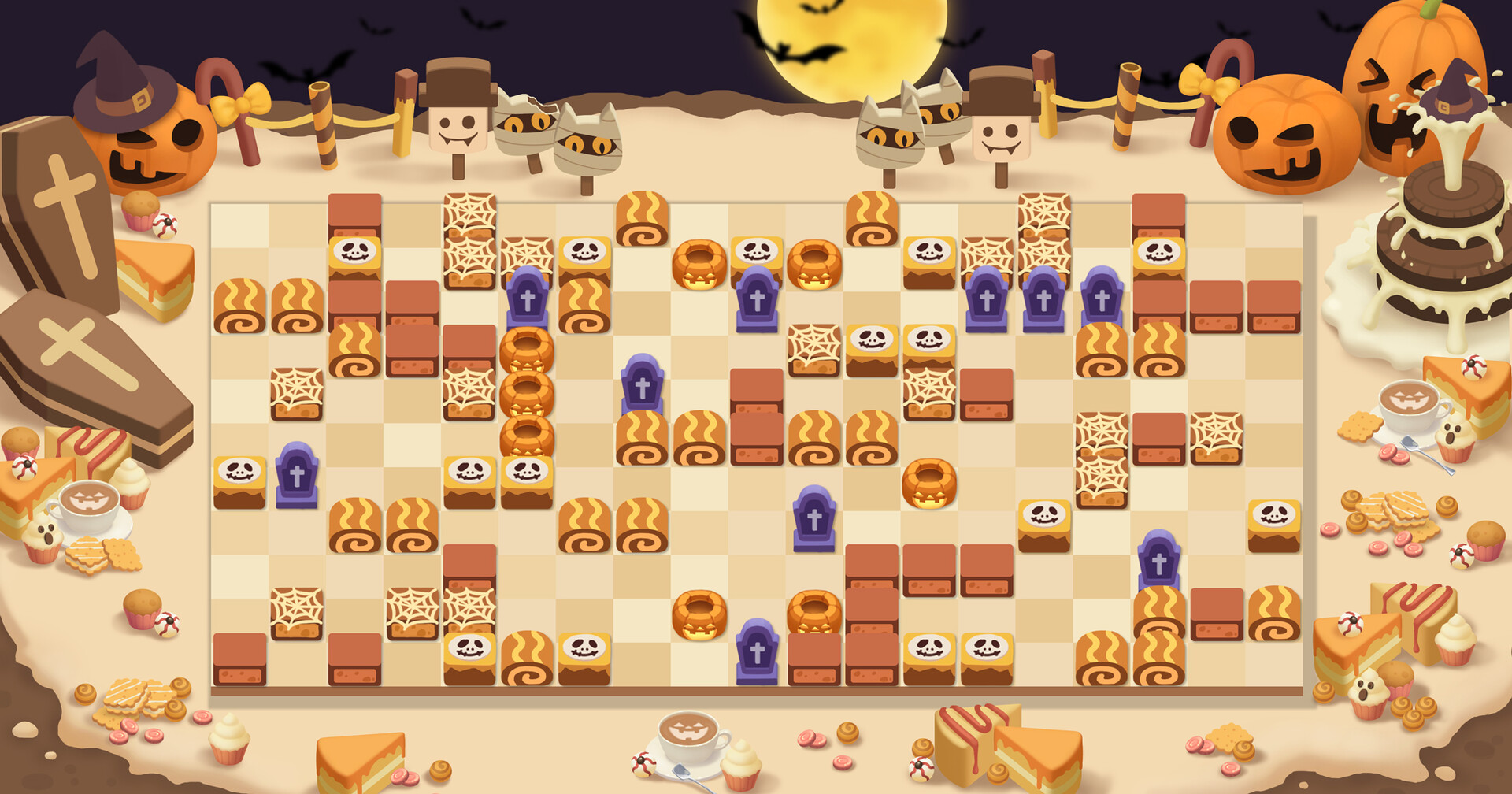 ArtStation - Halloween Candy Fight