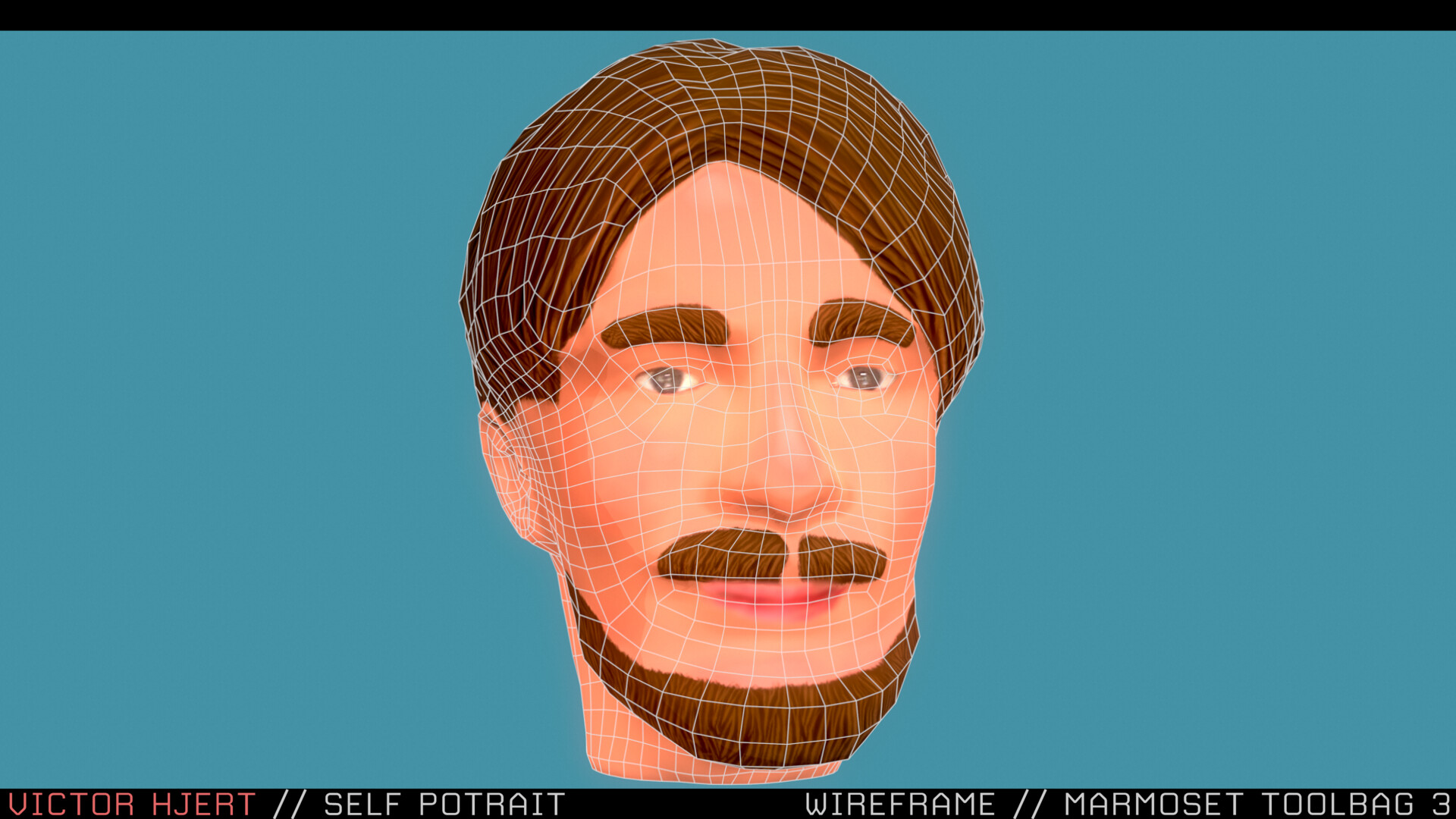 Wictor Hjert - Self Potrait in 3D