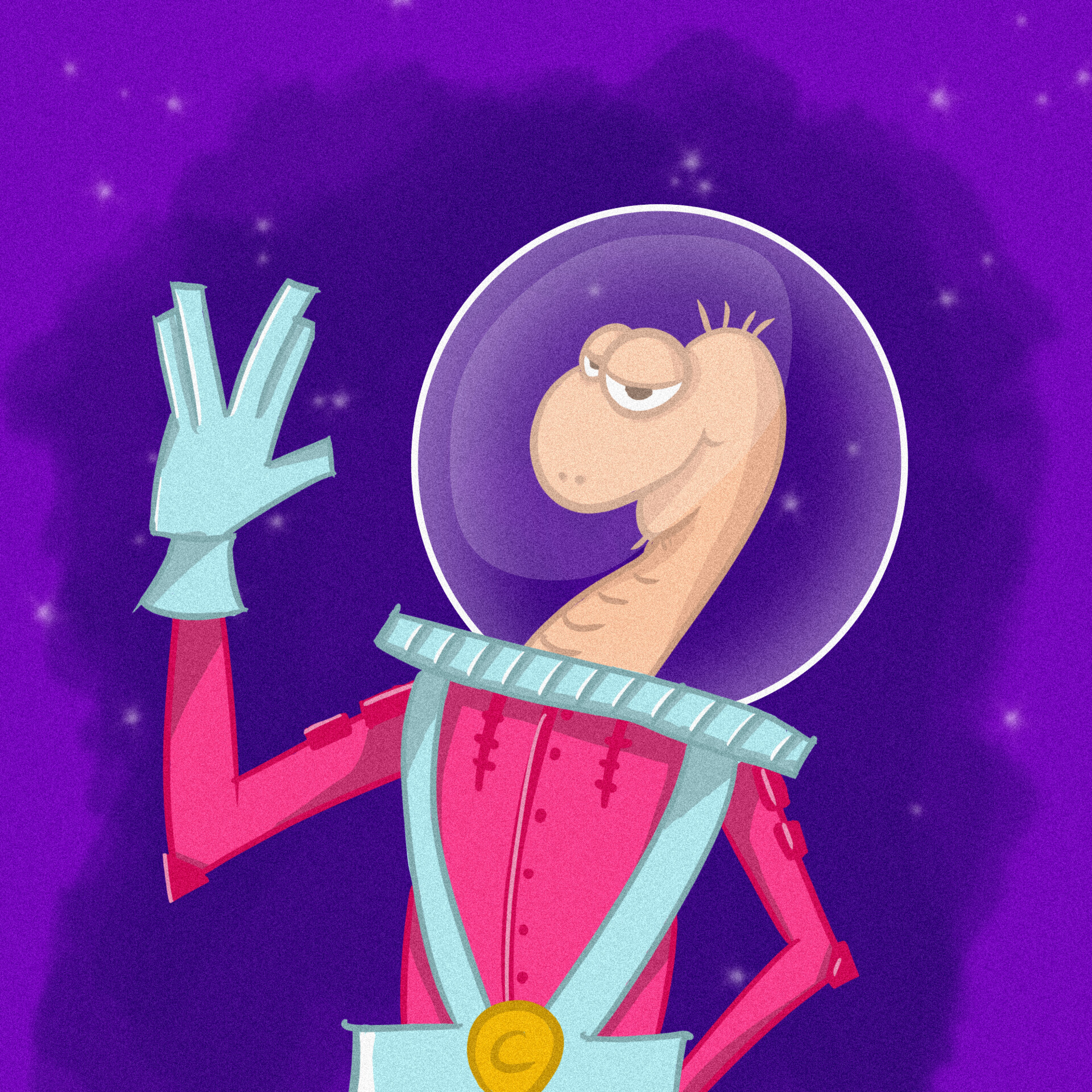 ArtStation - Captain Worm... 🐛🐛🐛