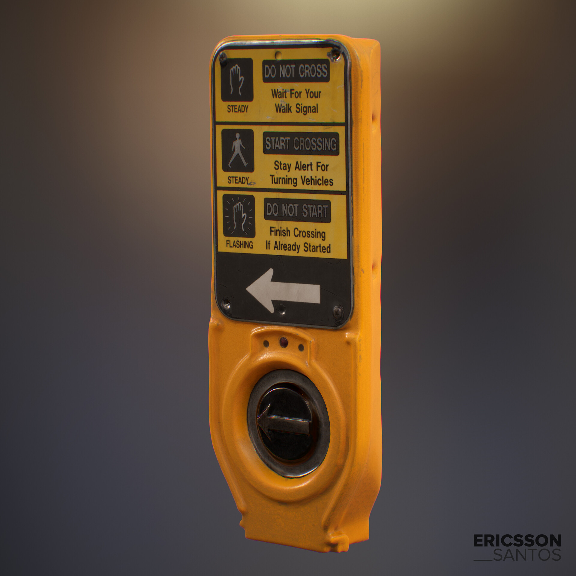 ArtStation - Pedestrian Signal