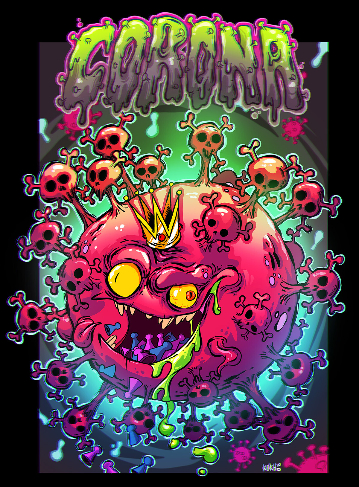 ArtStation - King Corona