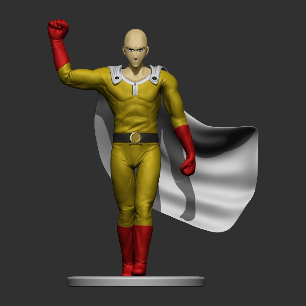 ArtStation - Saitama - Study about anime