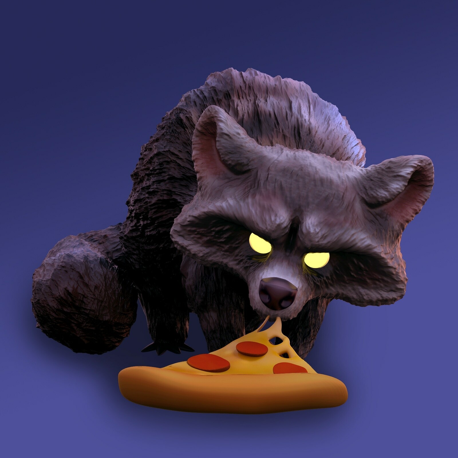 ArtStation - Trash panda 🗑️