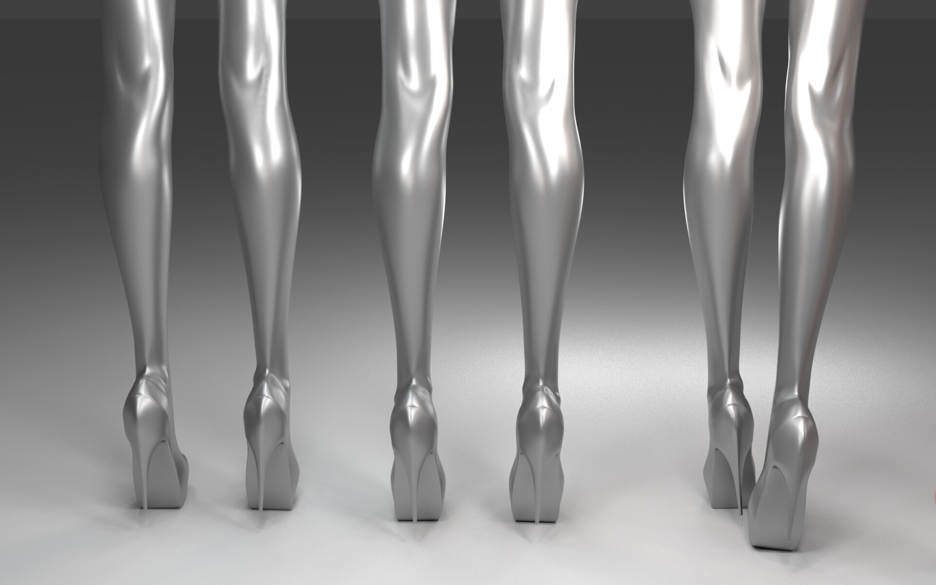 ArtStation - Female legs (practice)