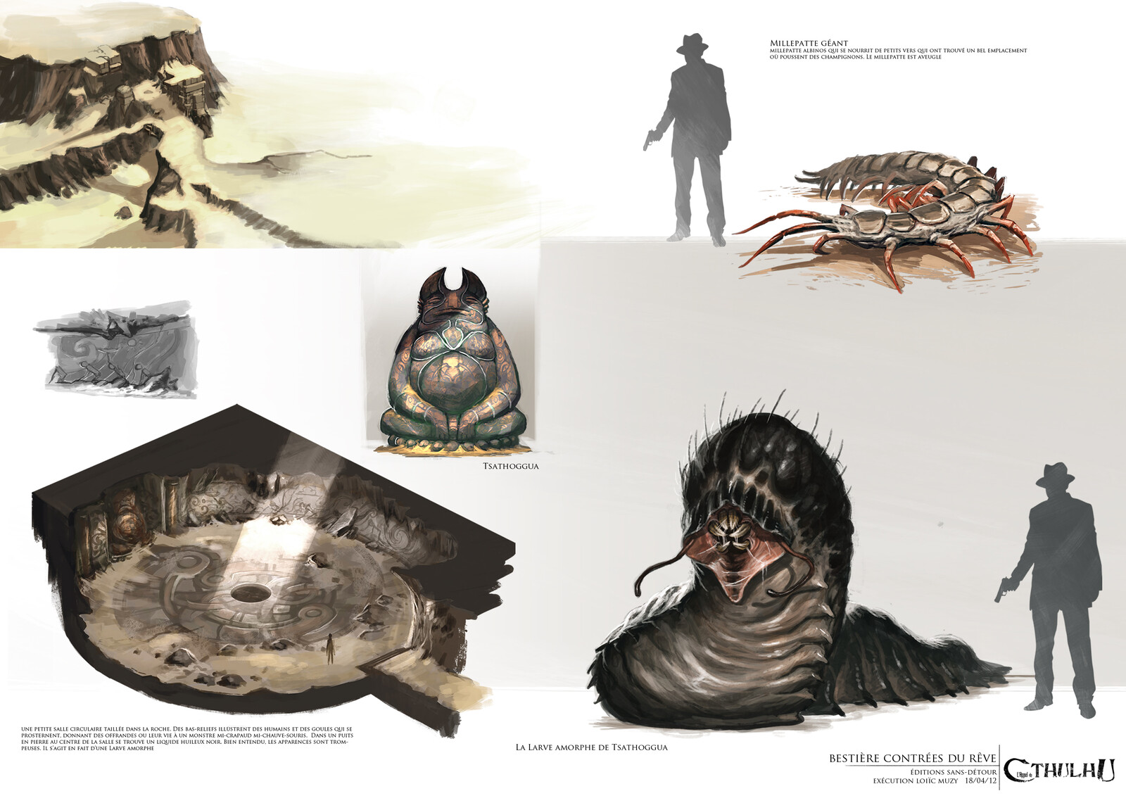 Loïc Muzy - call of Cthulhu 2012 - 2015