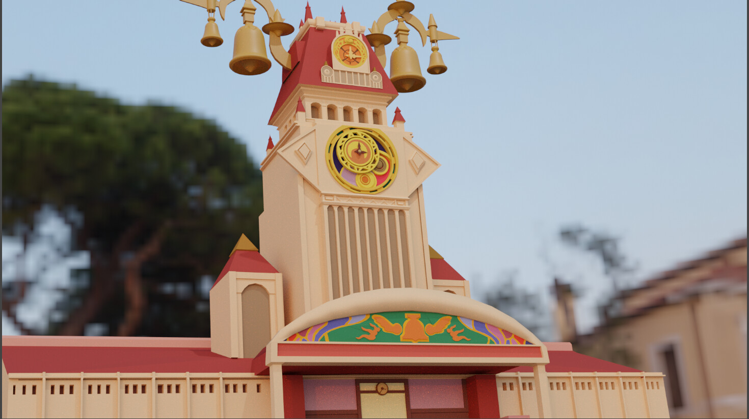 ArtStation - Twilight Town's Clocktower