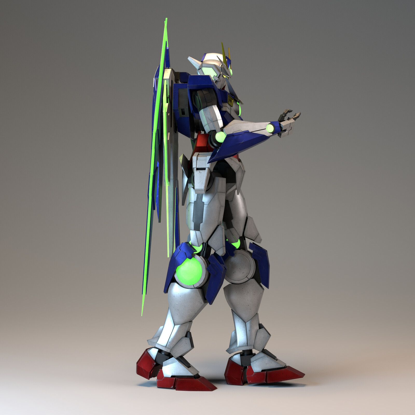 Emmett Menes - GundamExia Quan[t] artwork