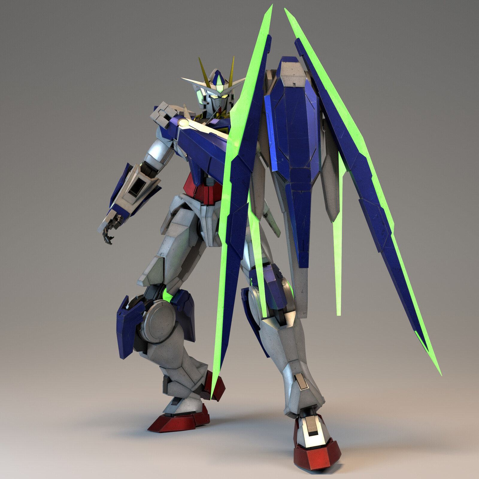 Emmett Menes - GundamExia Quan[t] artwork