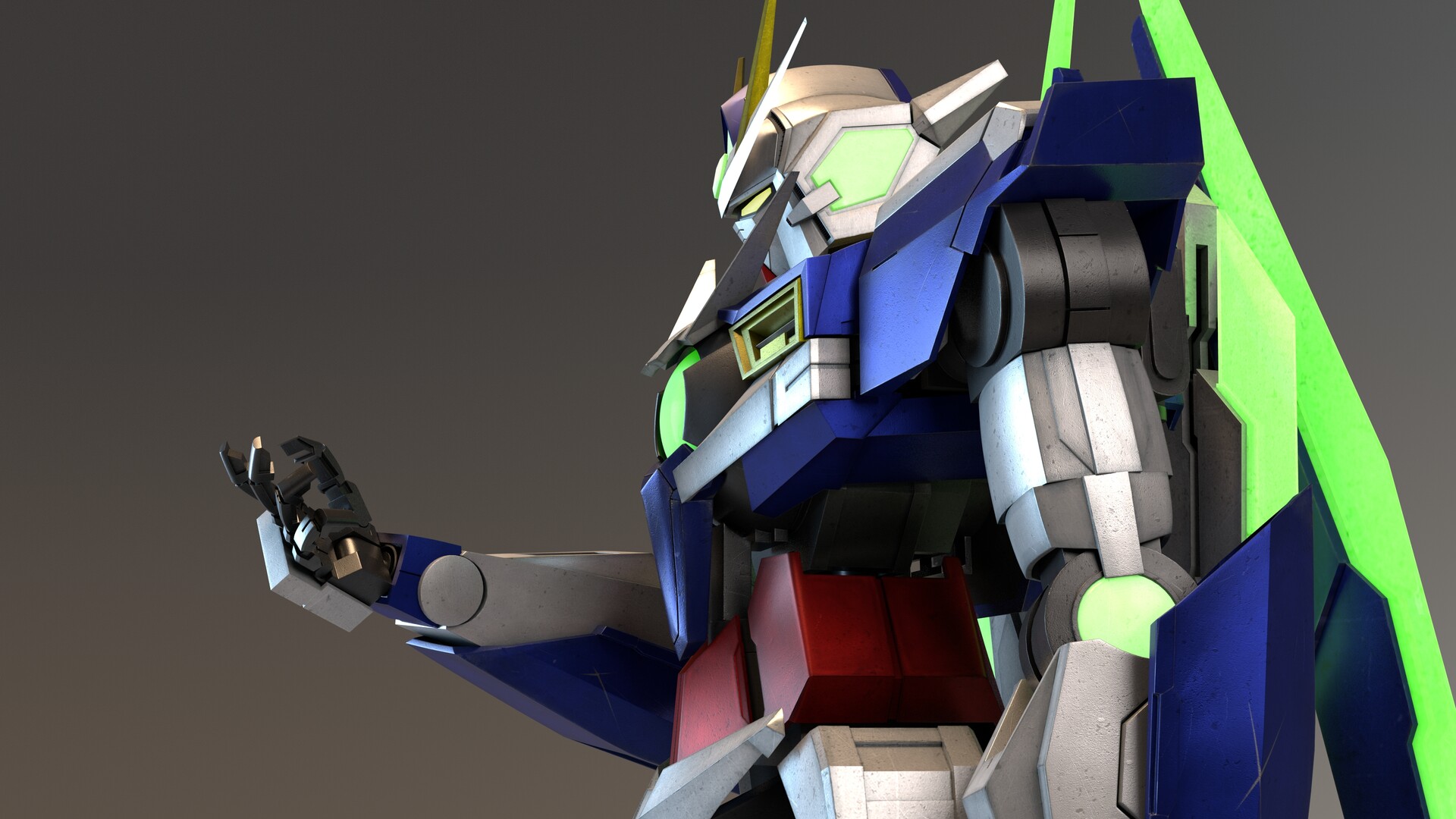 Emmett Menes - GundamExia Quan[t] artwork