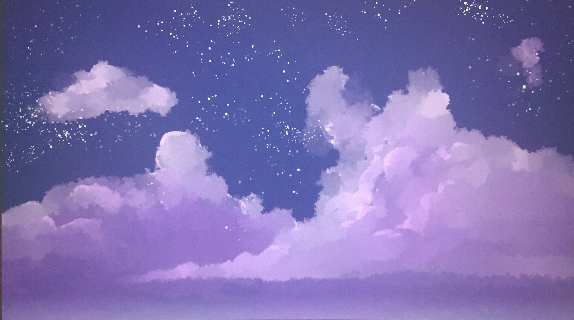 ArtStation - Purple Clouds