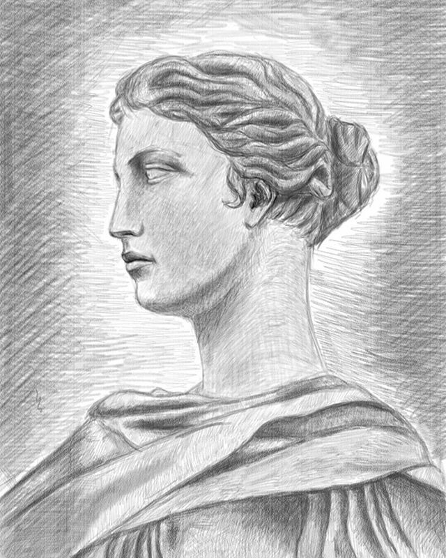 ArtStation - Sculpture drawing, digital illustration classes