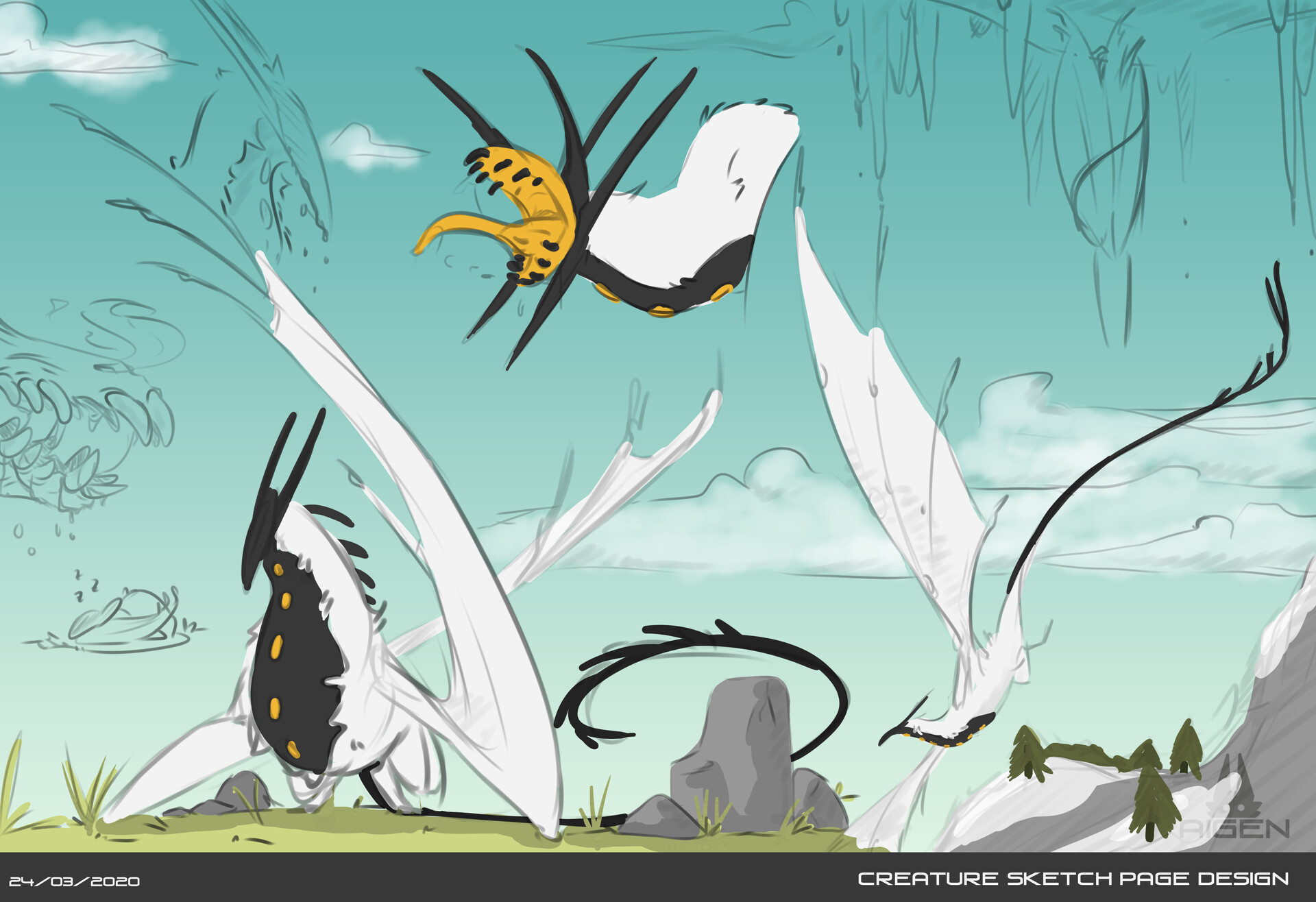 ArtStation - Creature Design page