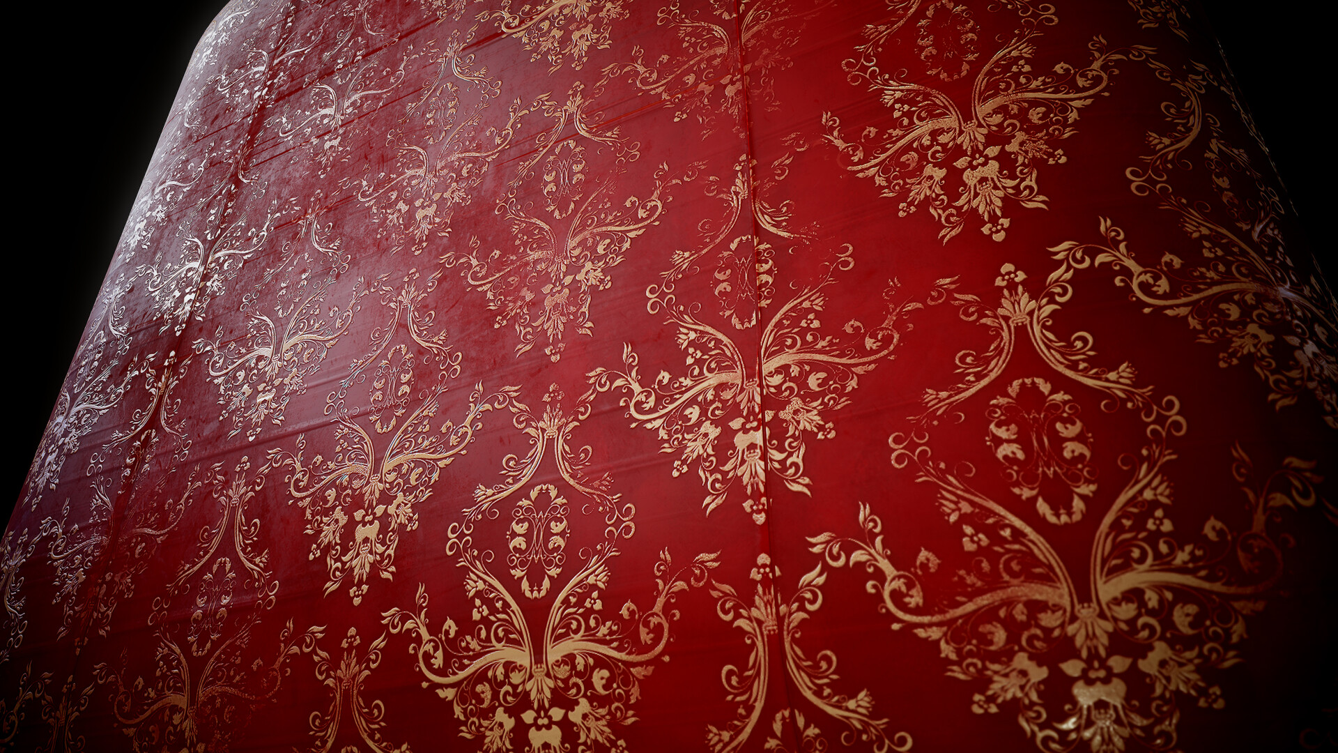 old wallpaper pbr texture