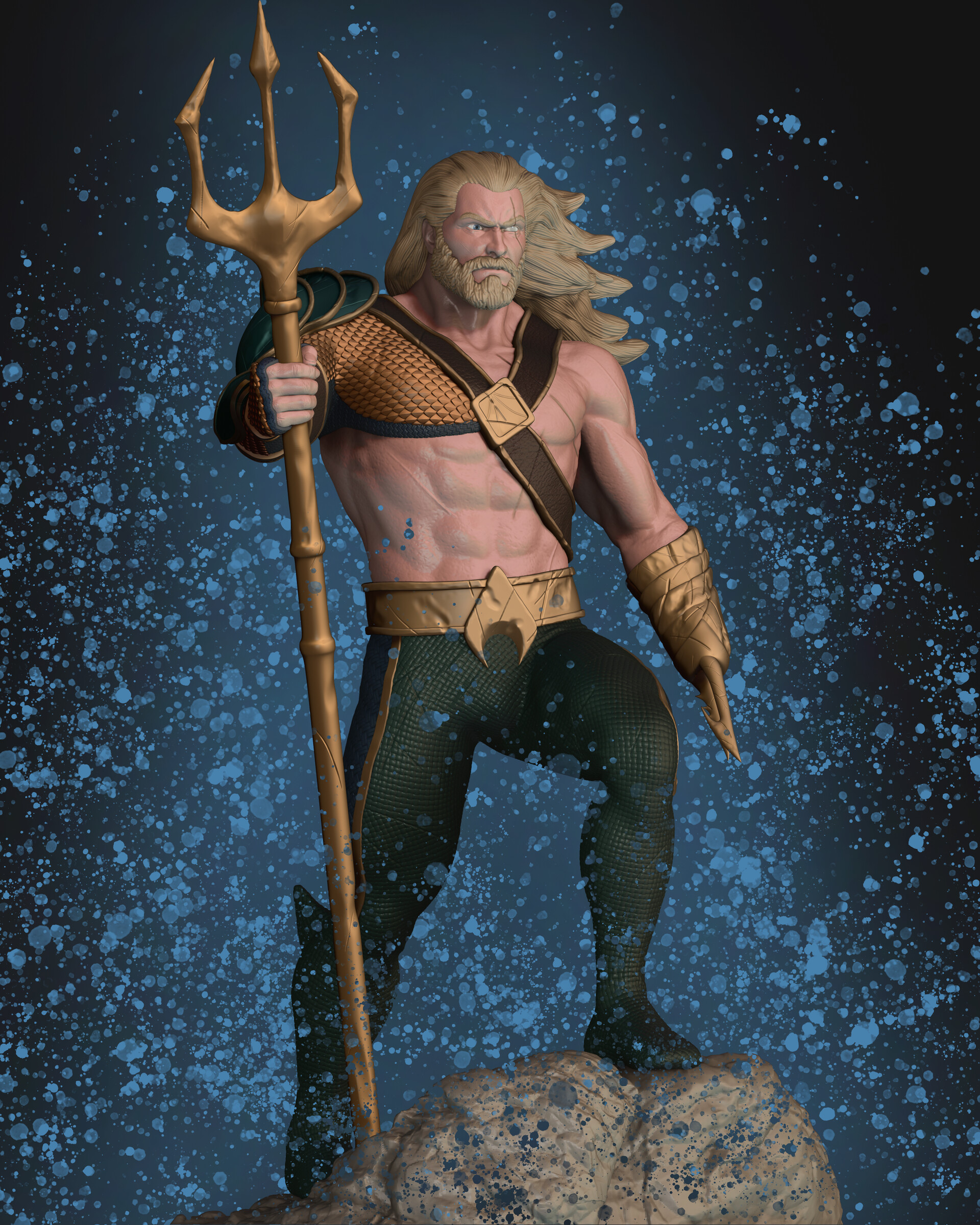 ArtStation - Aquaman, The King of The Seven Seas