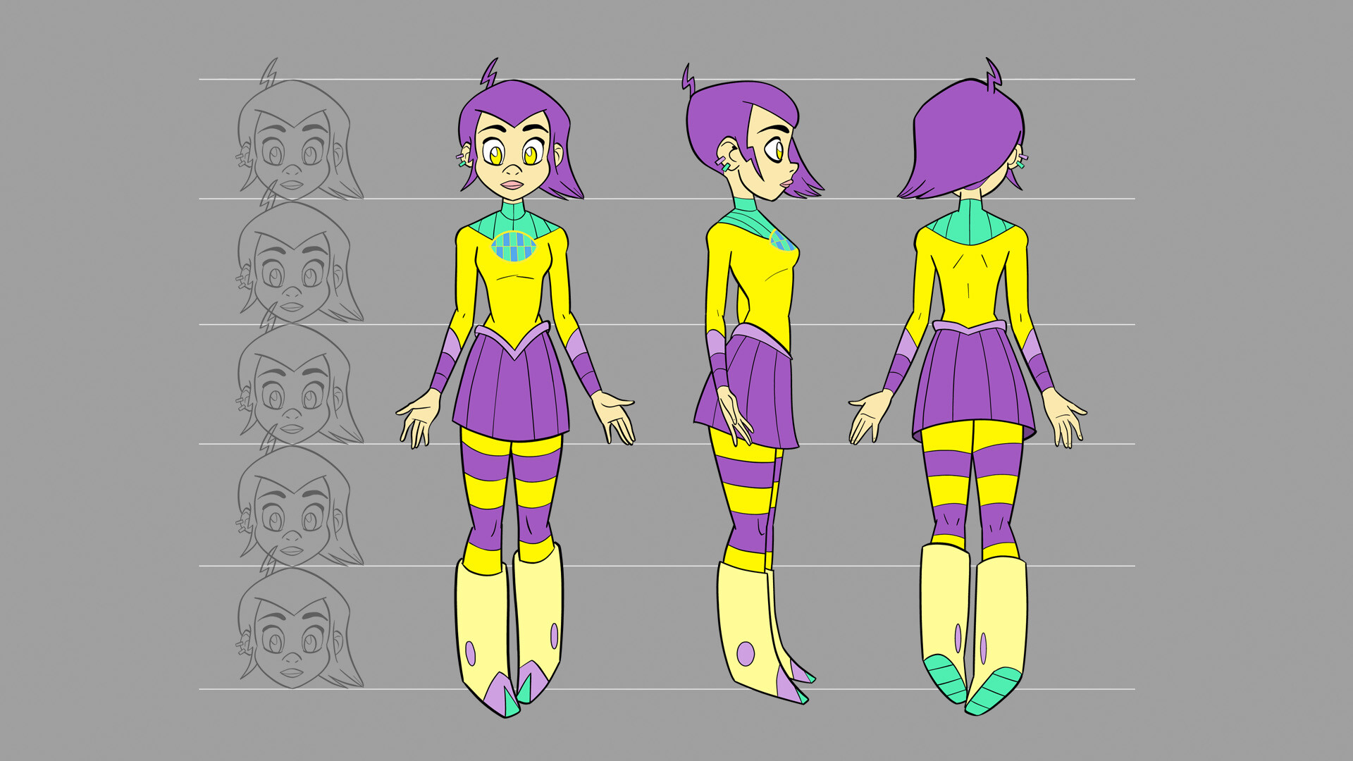 Luca Usai - Kelsor Character Design