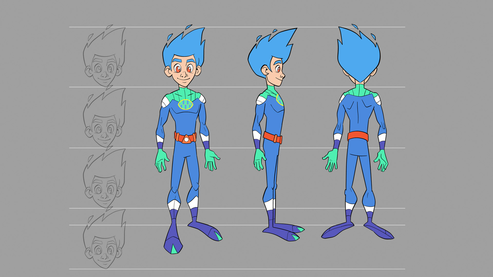 Luca Usai - Kelsor Character Design