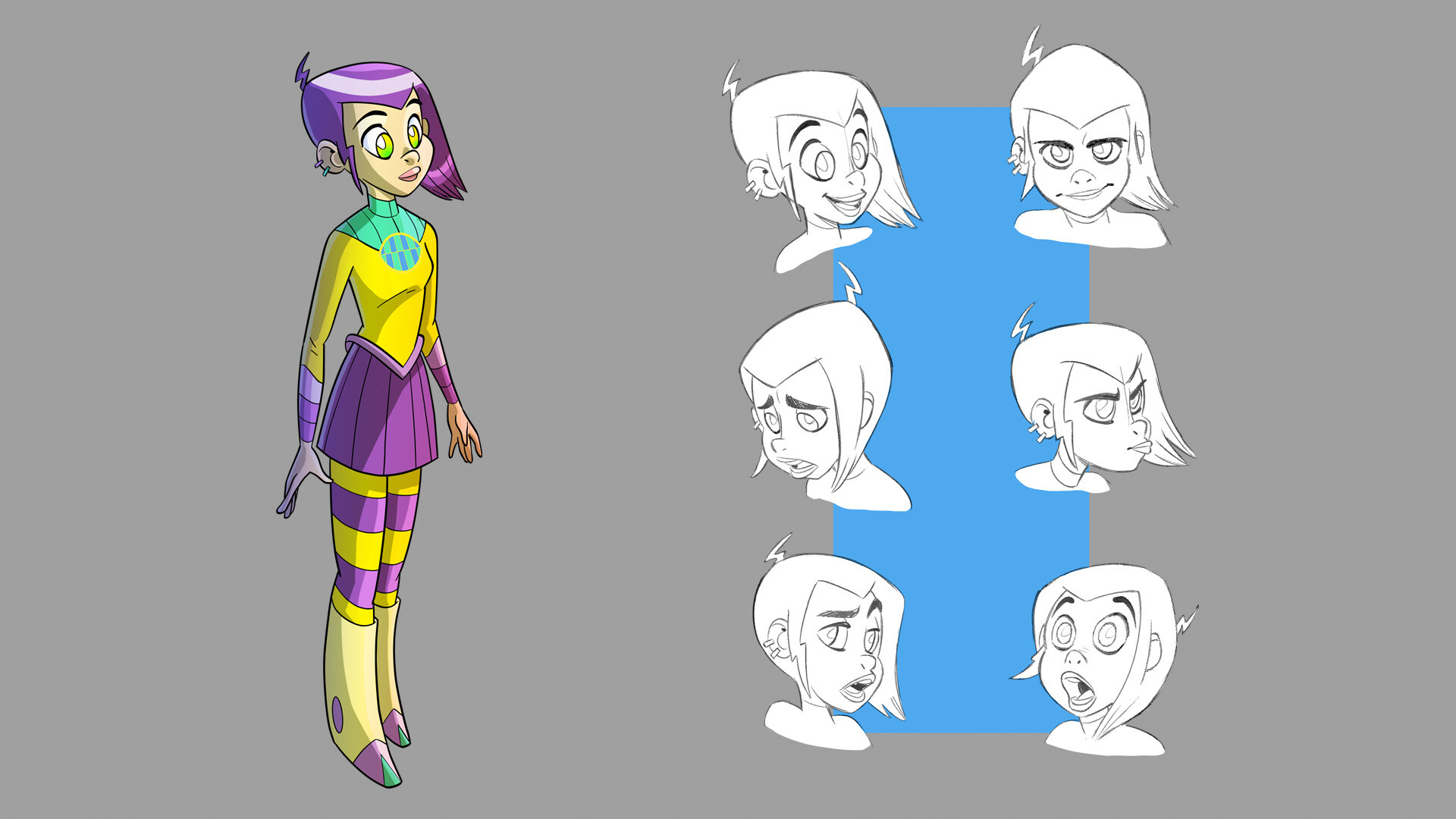 Luca Usai - Kelsor Character Design