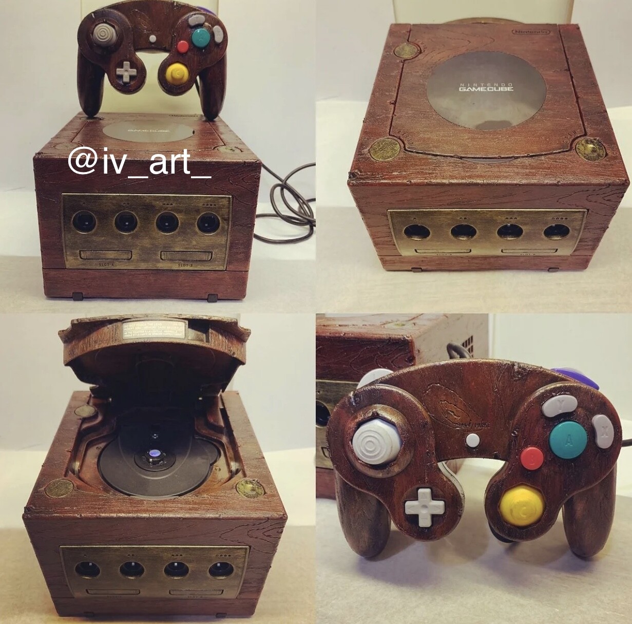 ArtStation - GameCube Wooden
