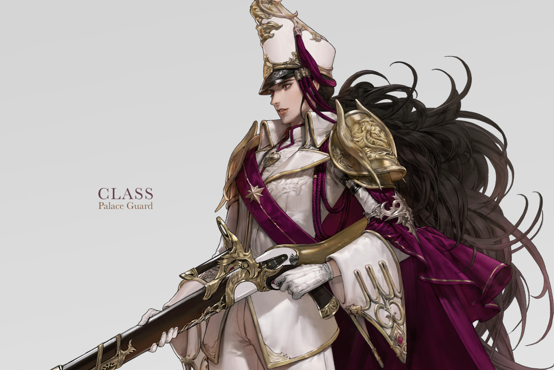 ArtStation - Palace Guard (concept art sheet)