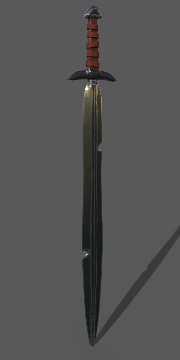 ArtStation - Worn out sword