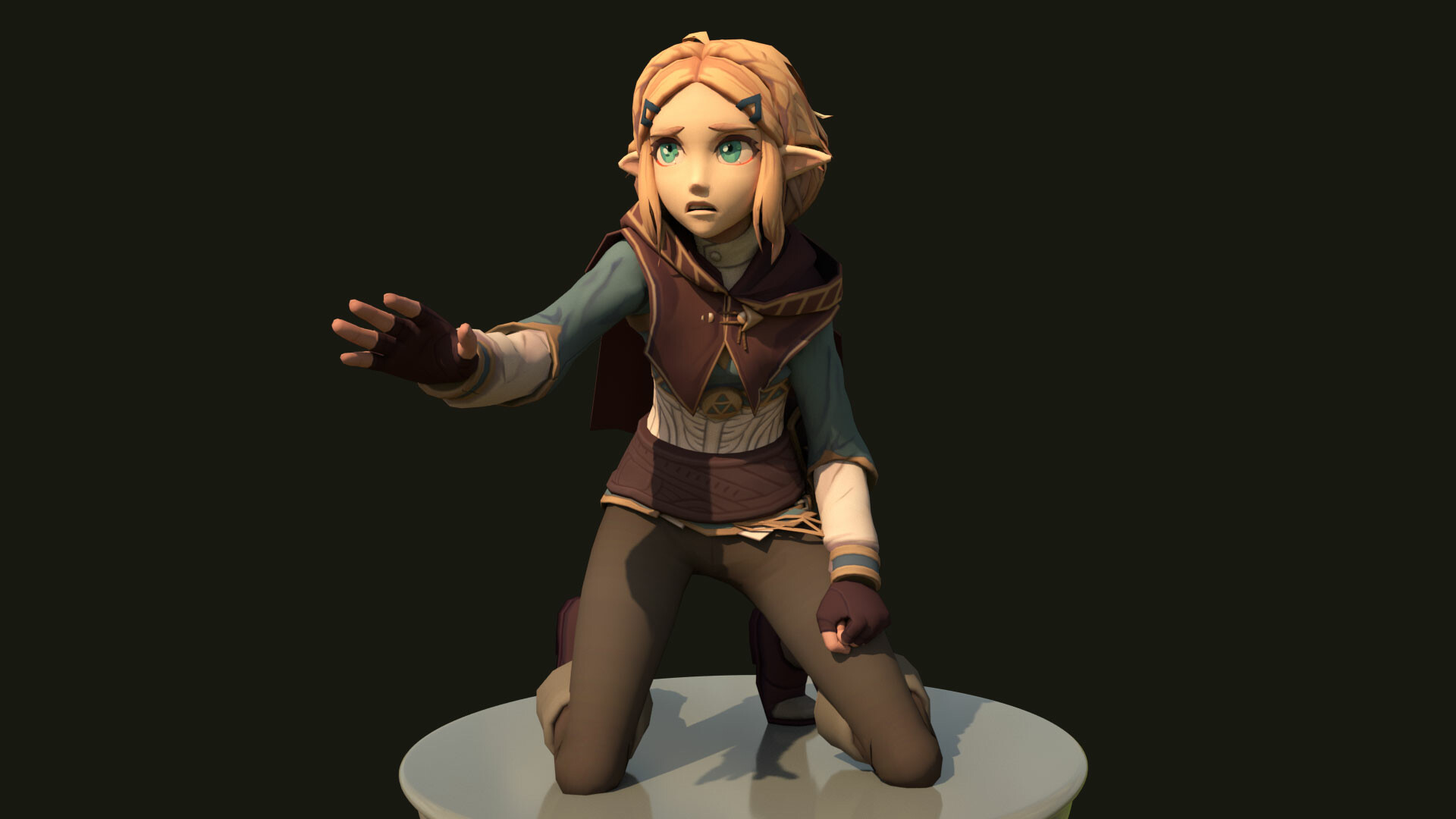 ArtStation - Zelda's Pose