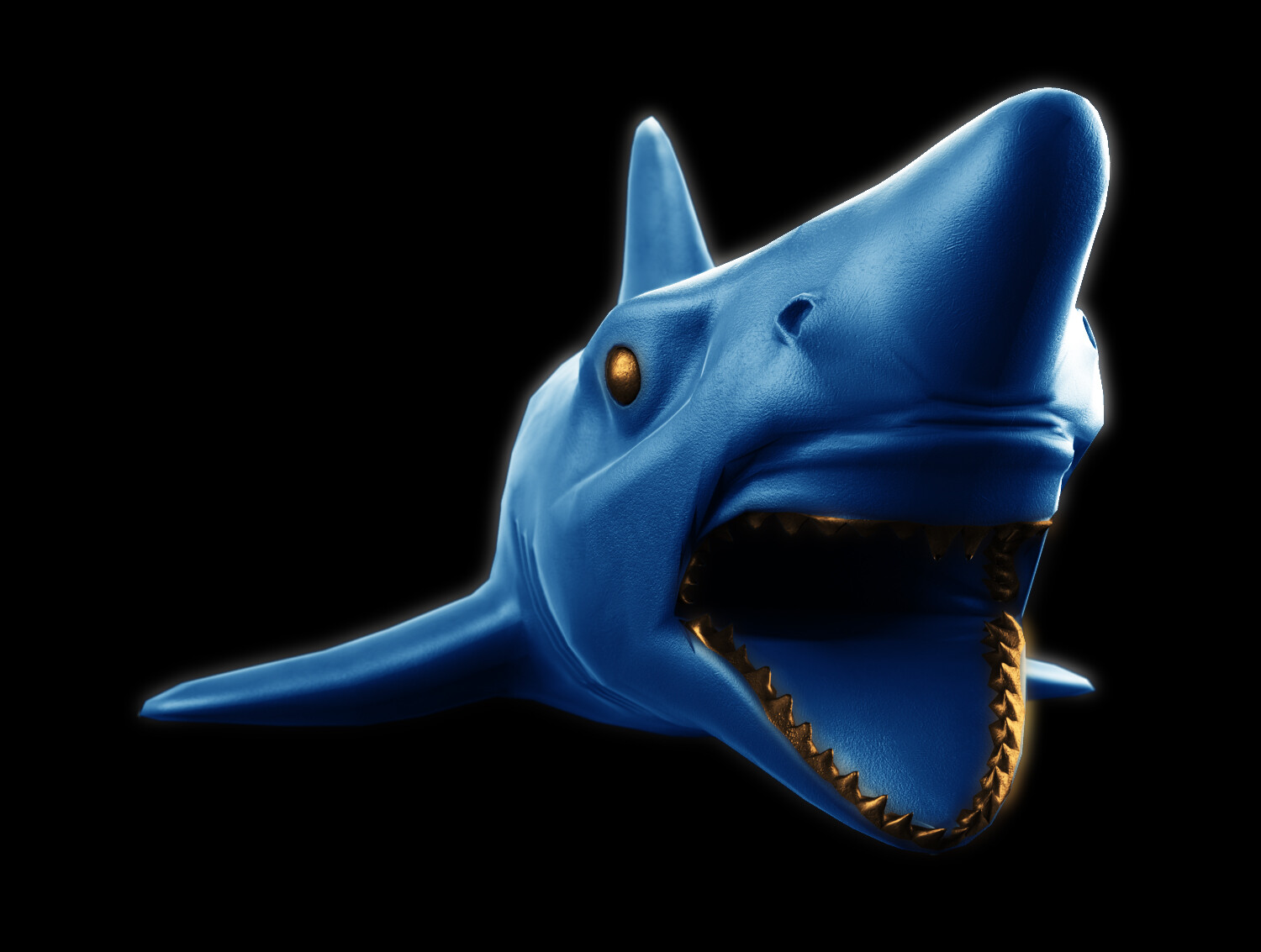 ArtStation - 3D Modeling Shark Prop
