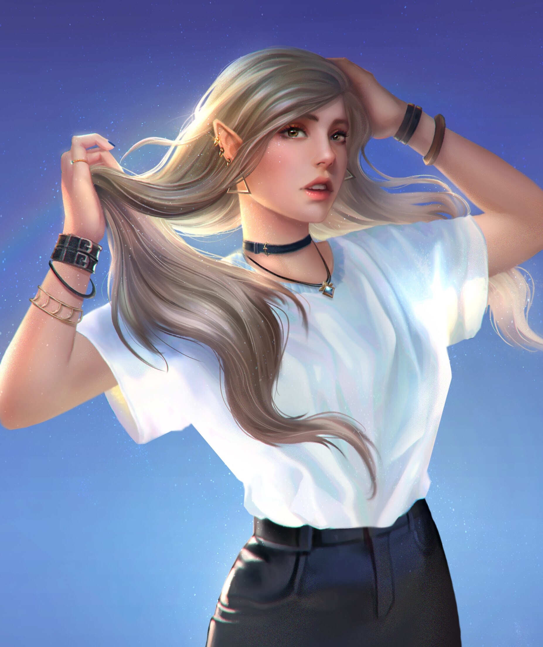 ArtStation - Modern elven