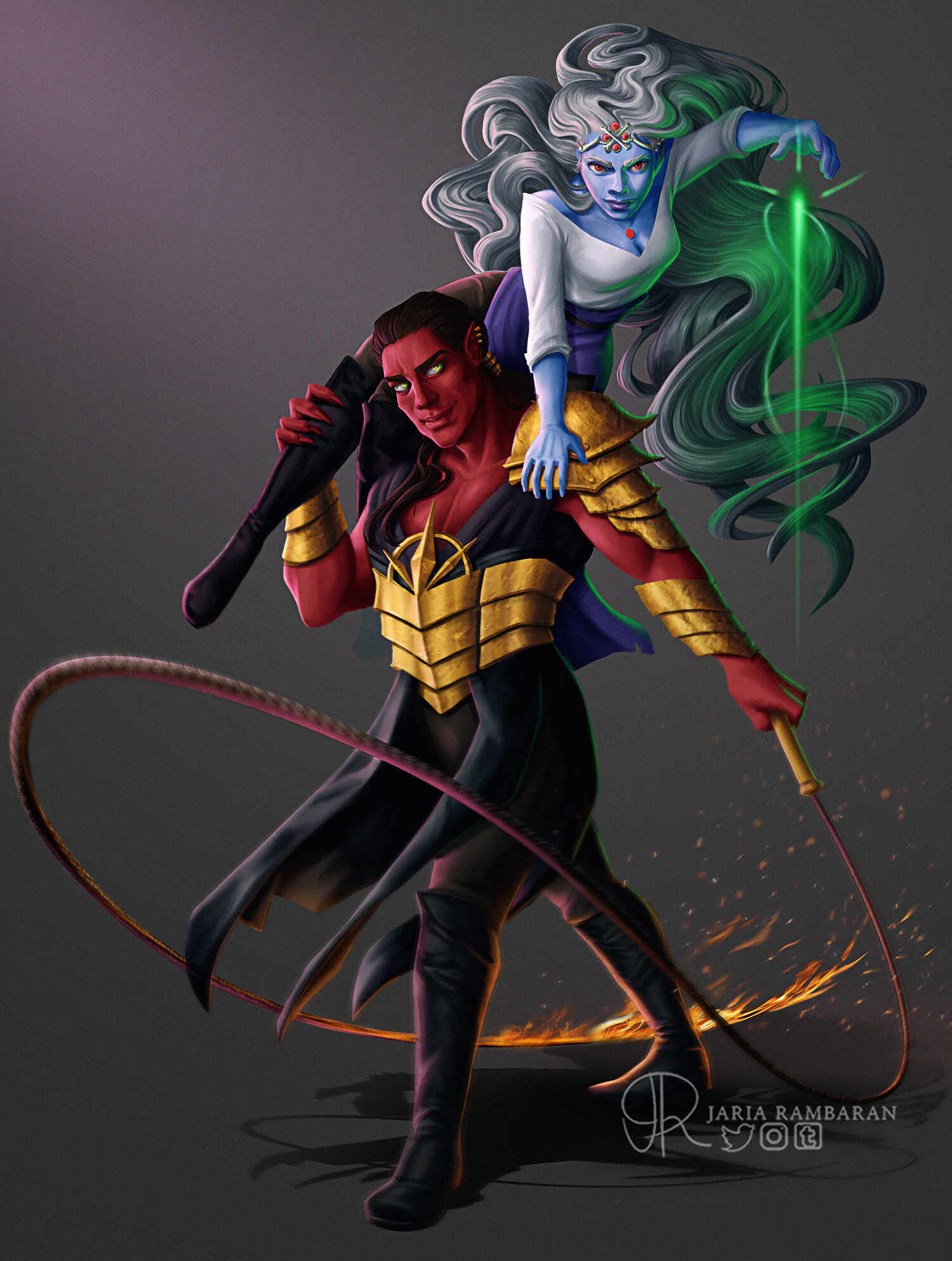 ArtStation - Dungeons and Dragon Commission