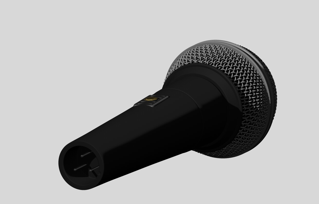 ArtStation - Microphone Prop