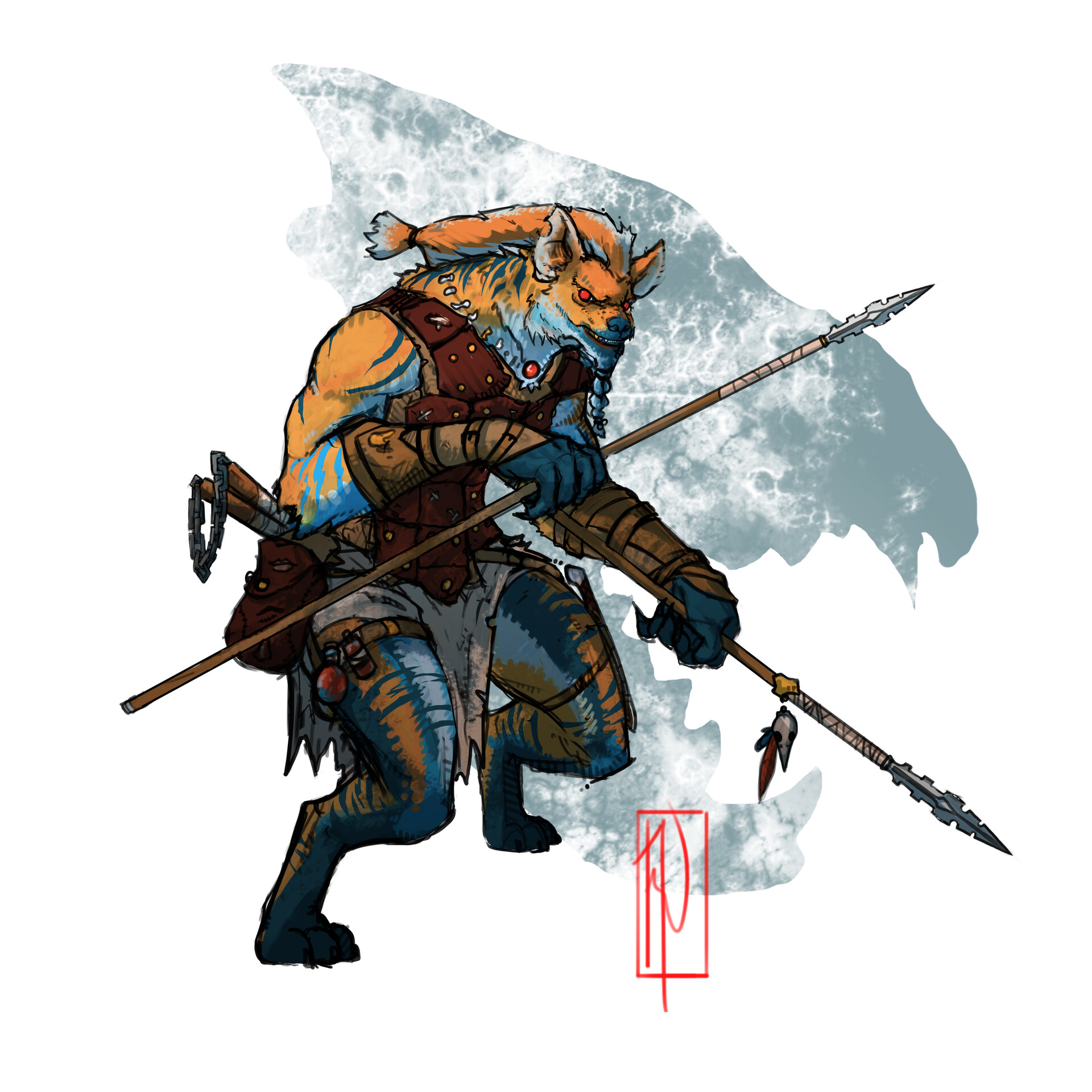 ArtStation - Gnoll Ranger