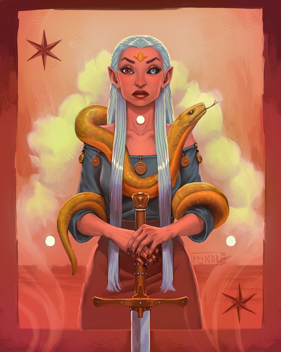 ArtStation - DTIYS - Red Elf