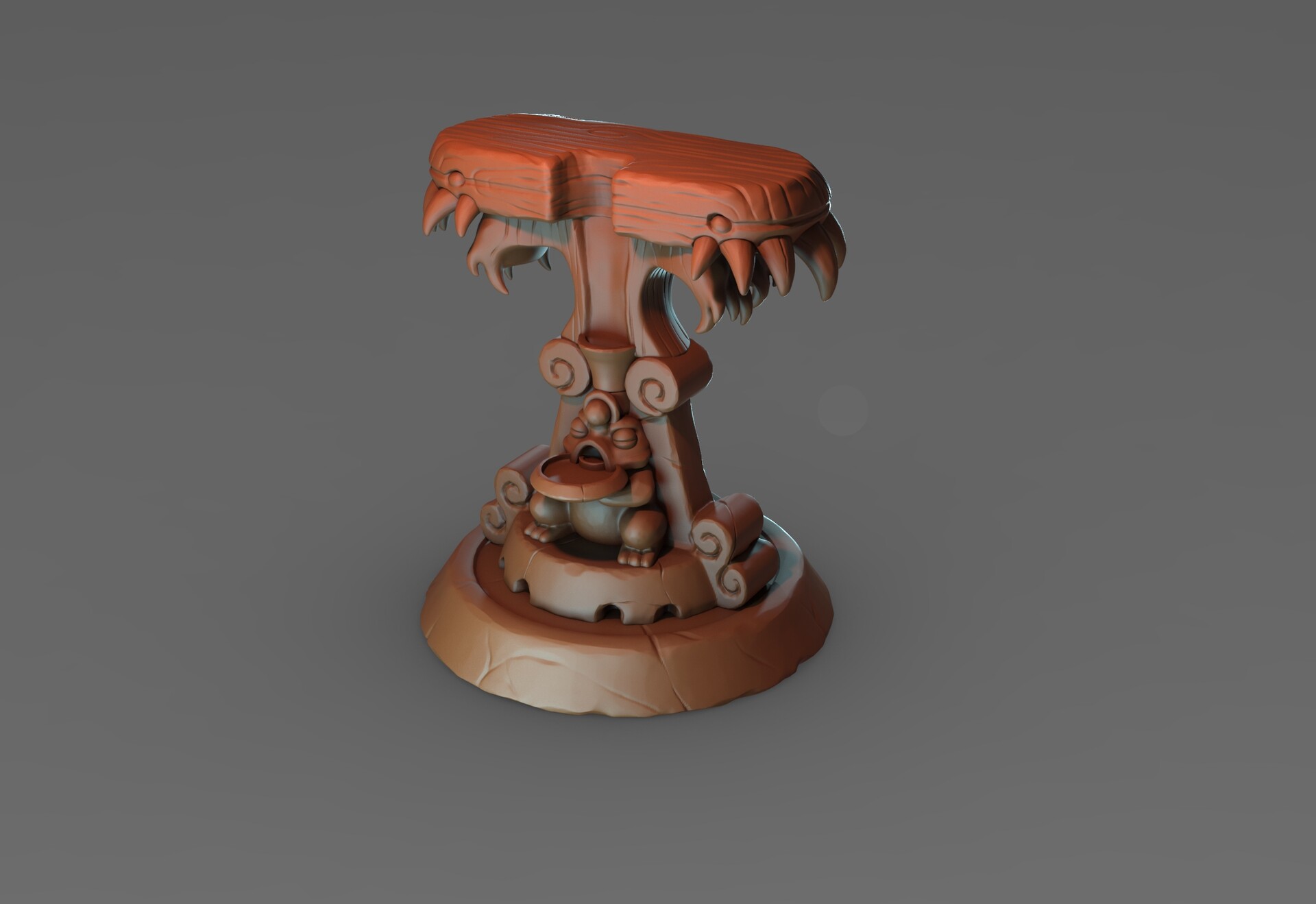 ArtStation - speed skulpt altar