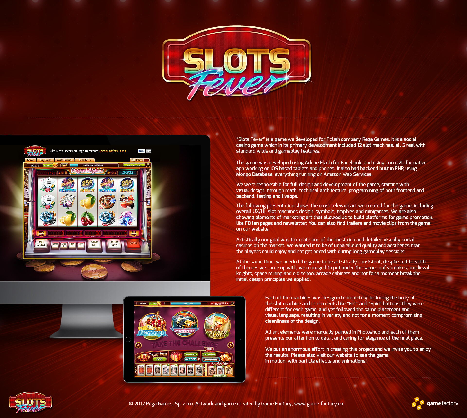 Game Factory - Slots Fever Project Showcase