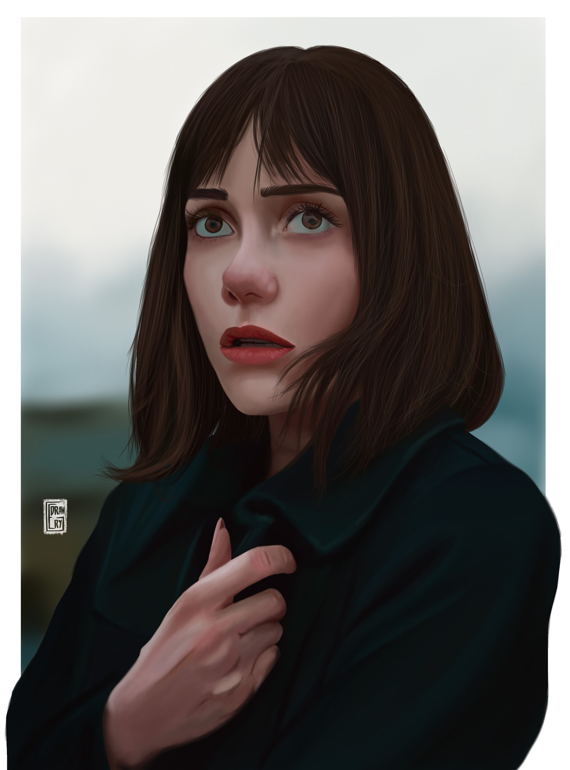 ArtStation - Mary Navarro Portrait