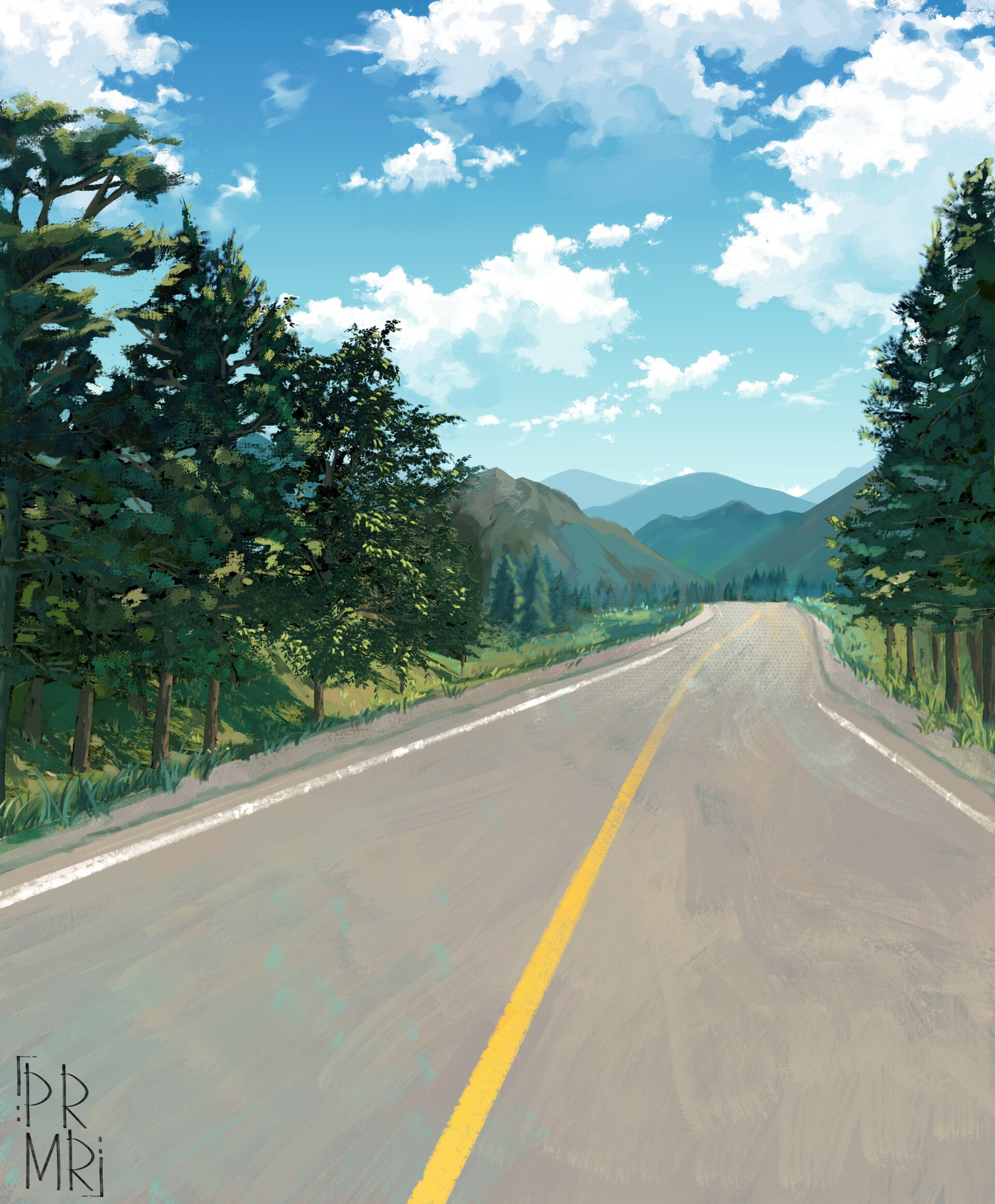 ArtStation - Road