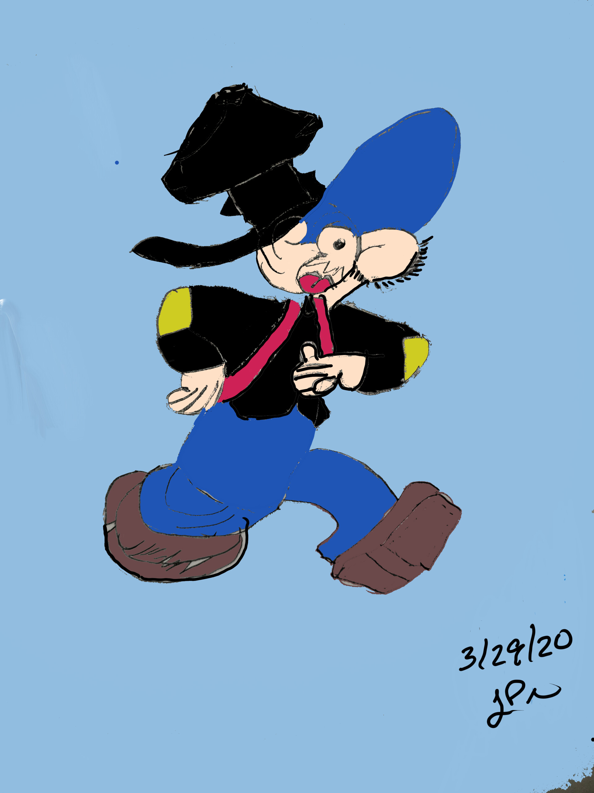 ArtStation - Snuffy Smith With Color