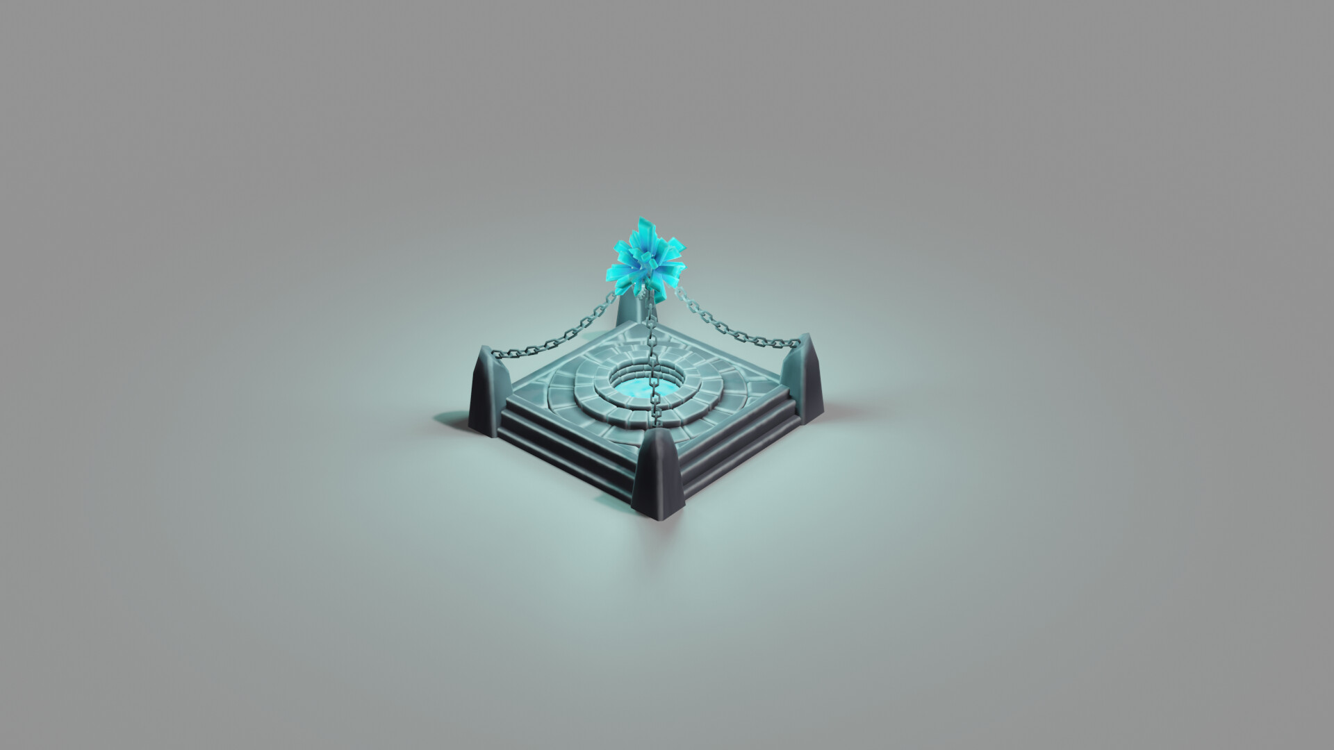 ArtStation - Flying crystal altar