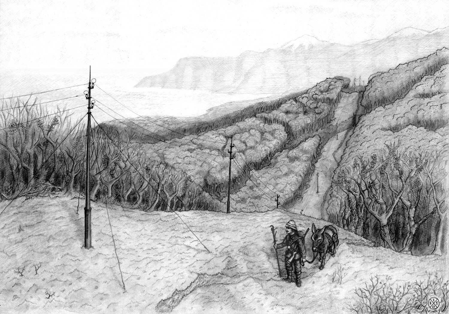 ArtStation - Indo-European telegraph line