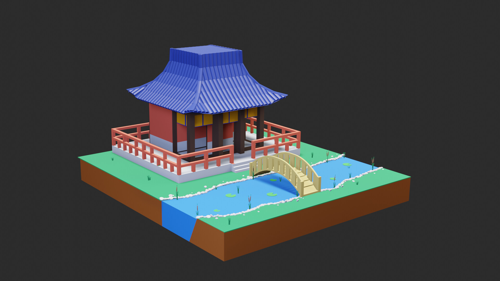 ArtStation - Japanese Temple