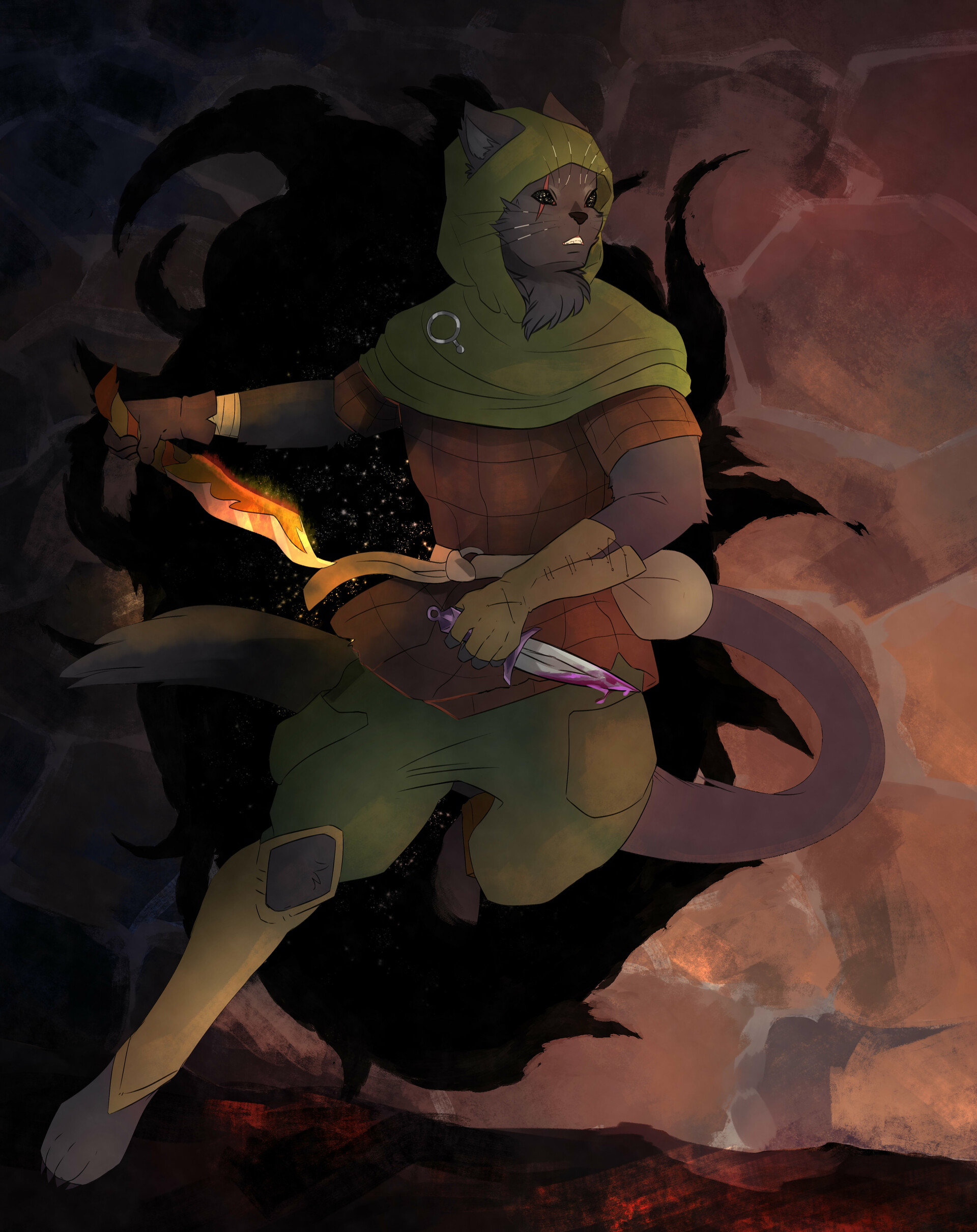 ArtStation - DnD scene