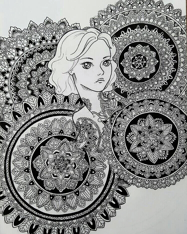 ArtStation - Mandala's girl