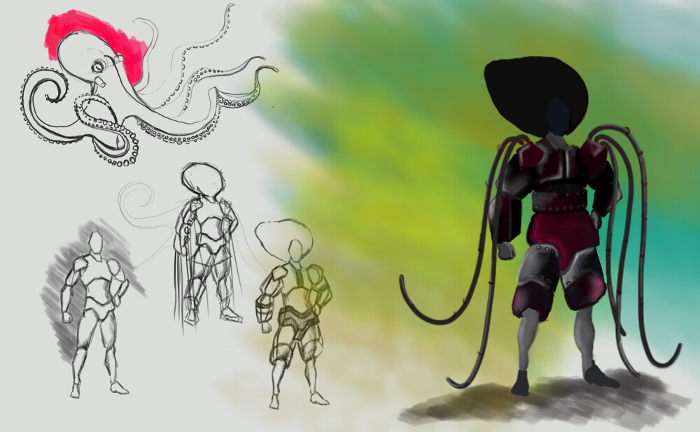 ArtStation - Octopus Man