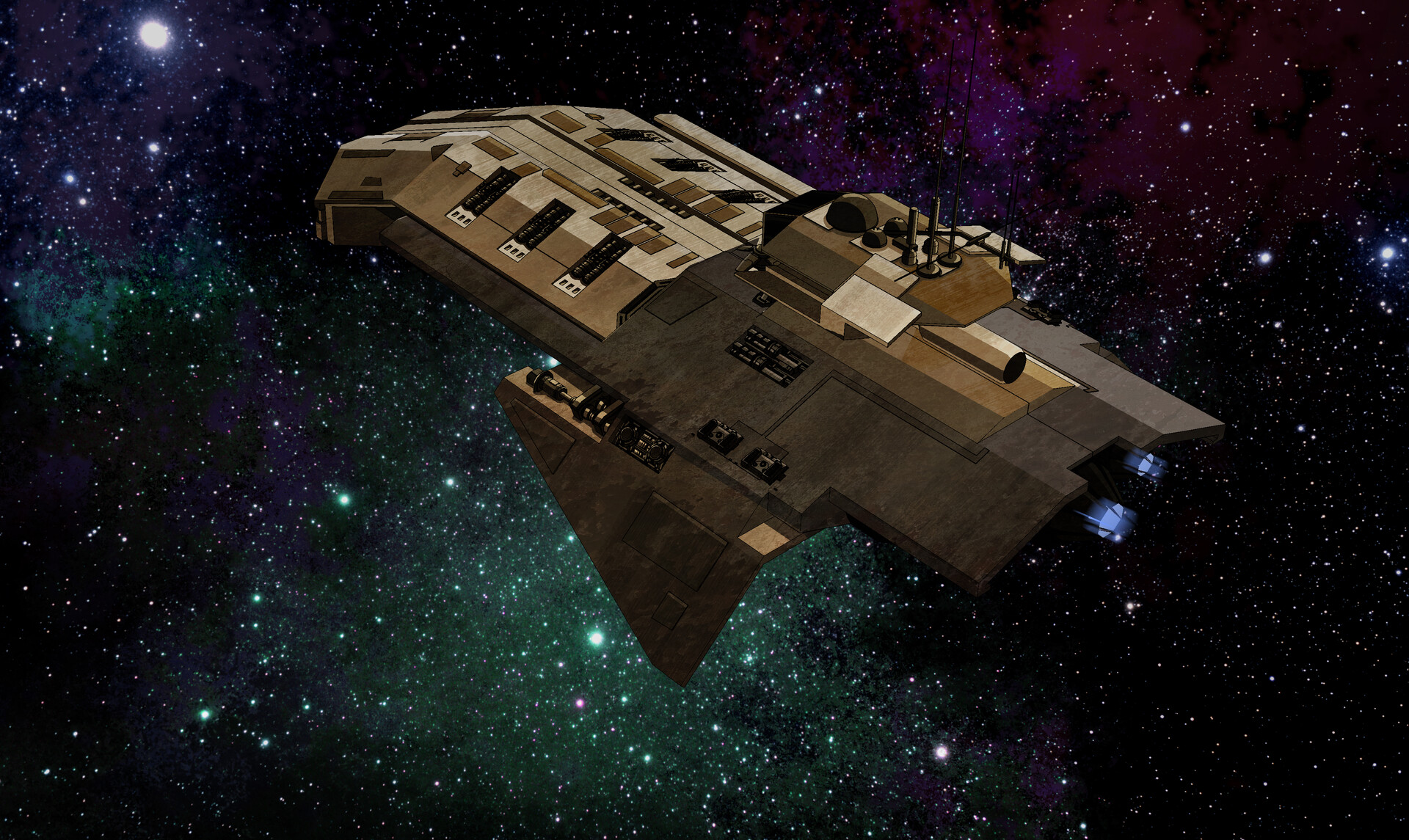 galaxy render haydock