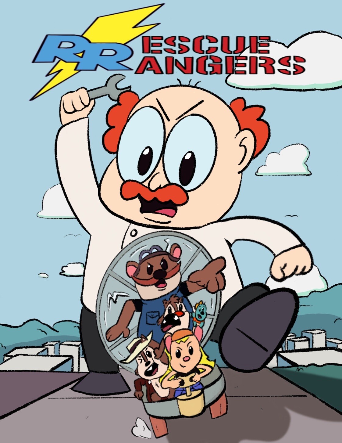 ArtStation - Rescue rangers reboot