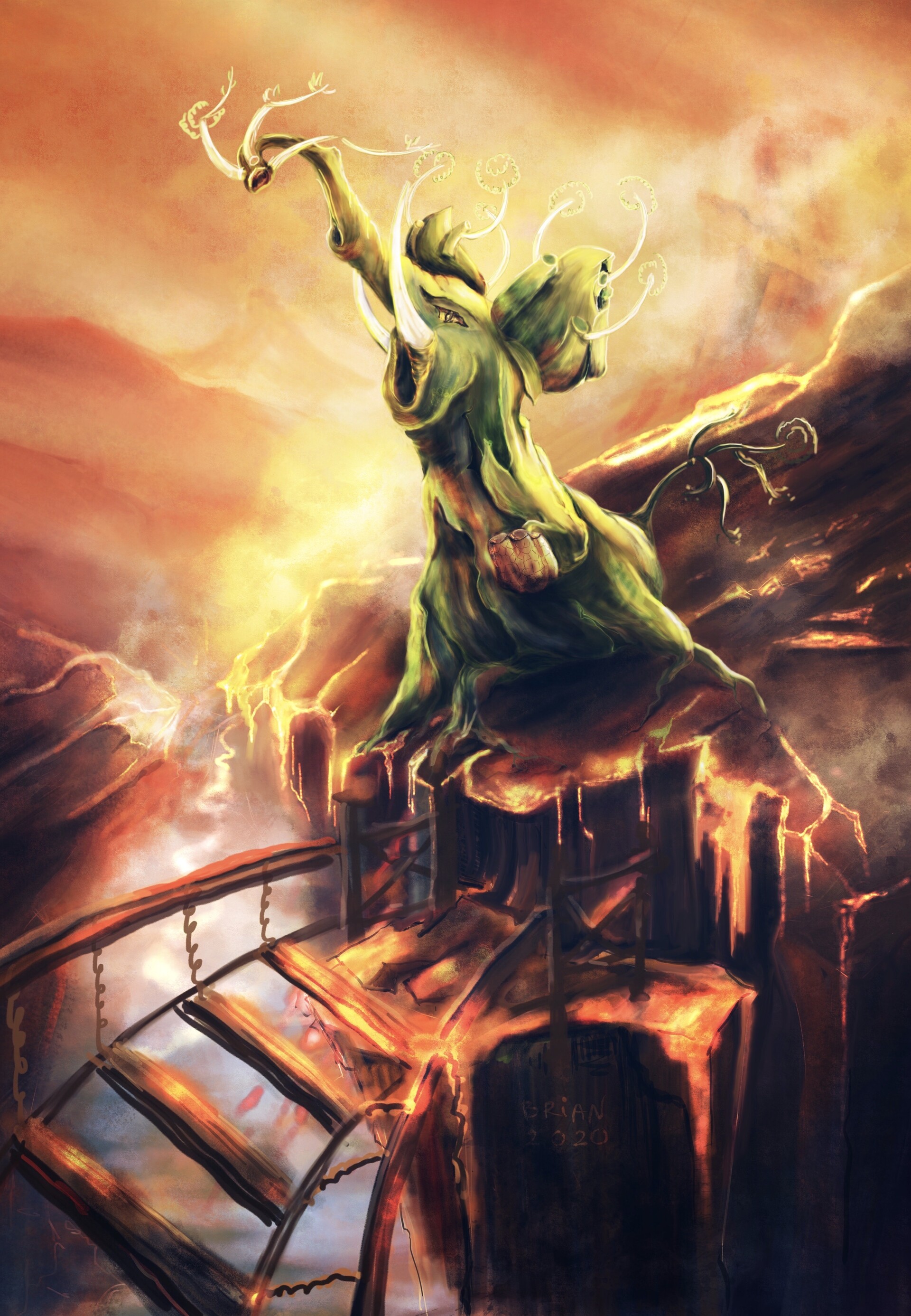 ArtStation - elephant tree