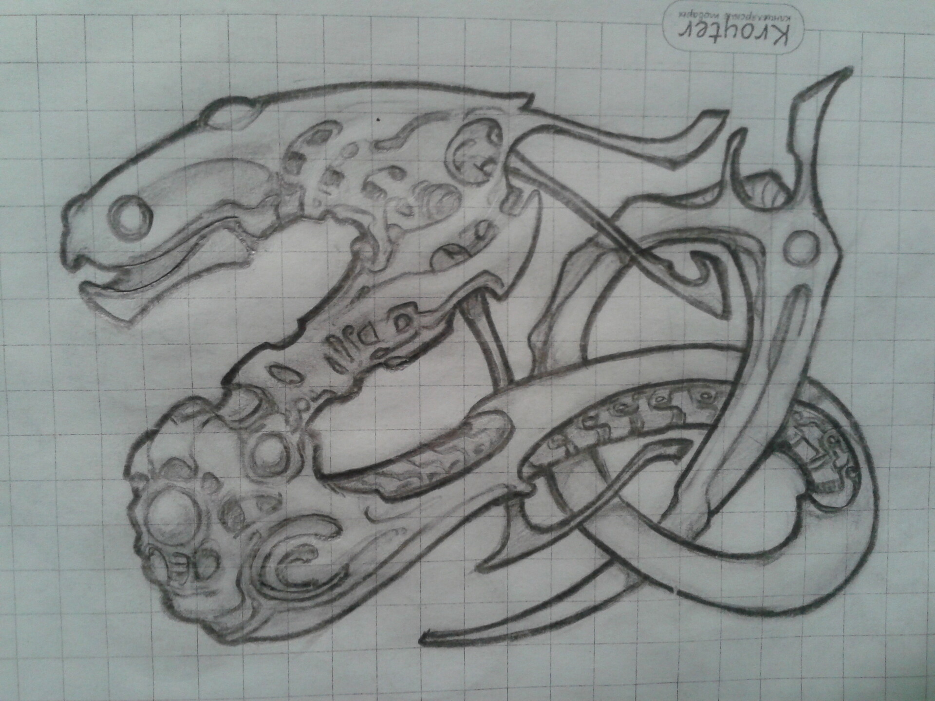 ArtStation - bio dragon