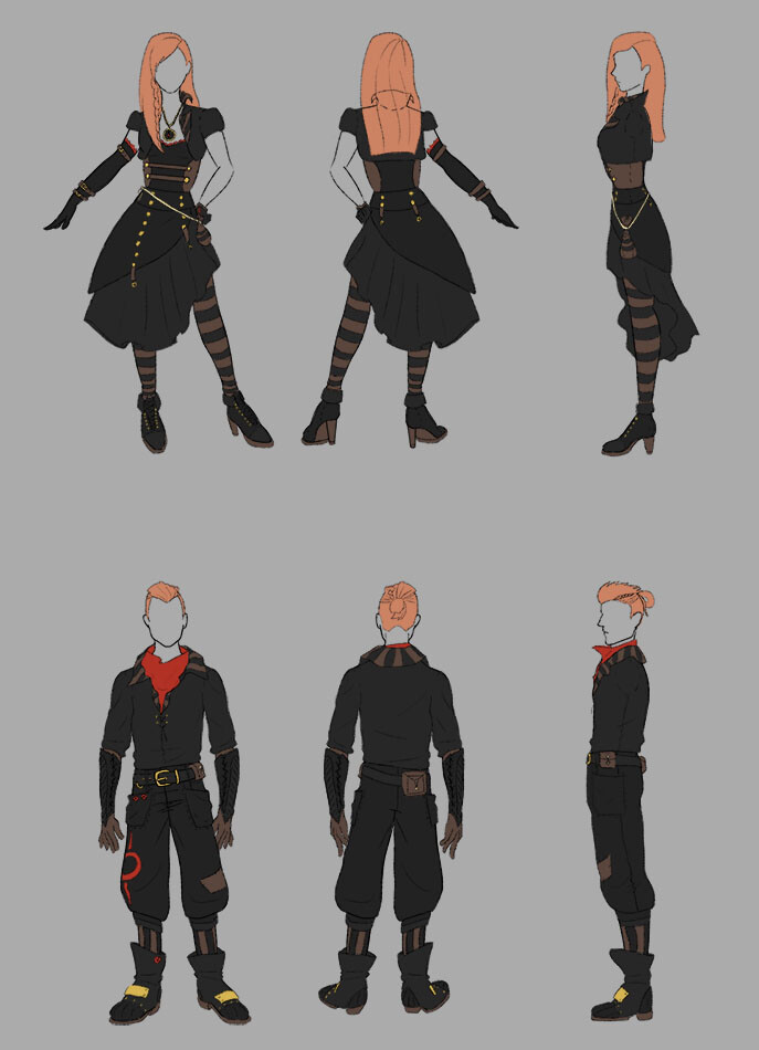 ArtStation - Outfit Designs