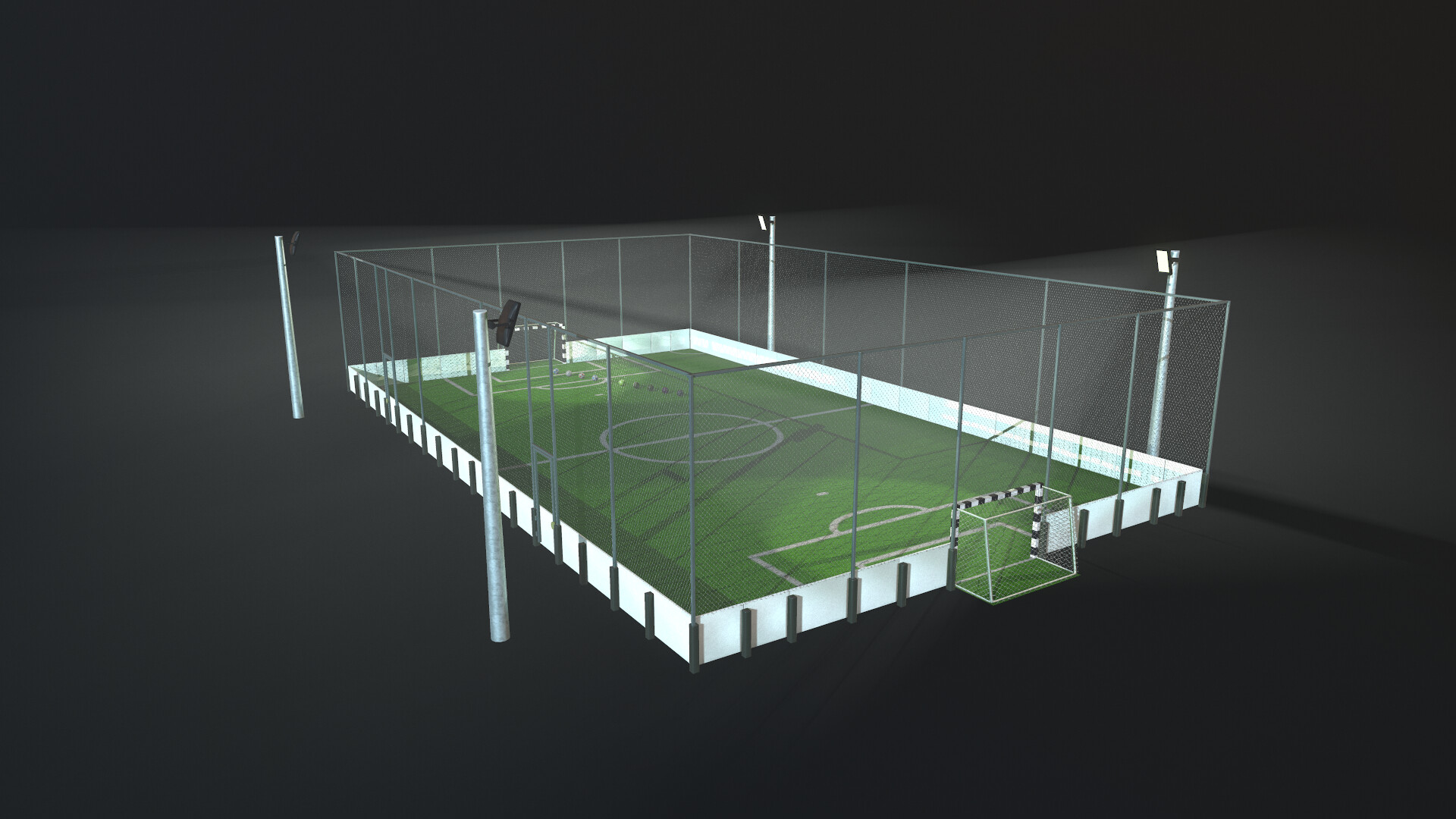 ArtStation - soccer field