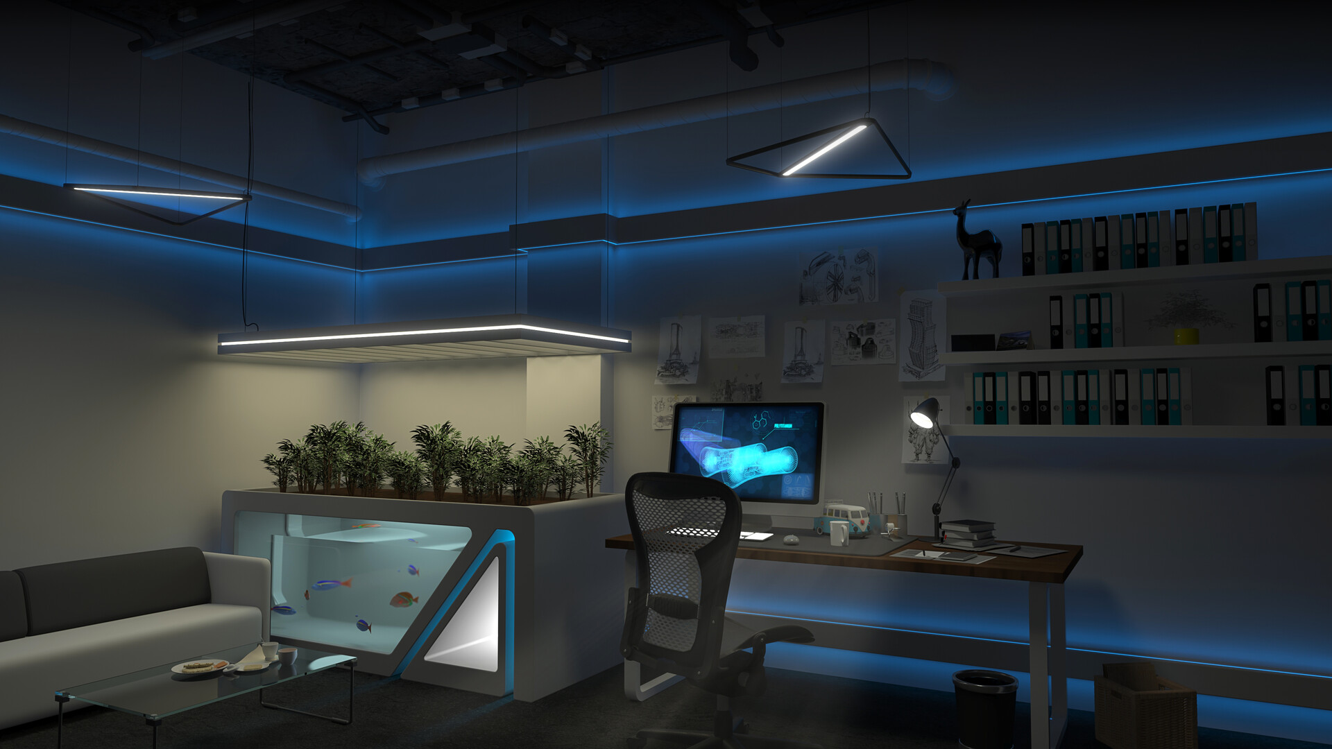 ArtStation - Concept Room Design